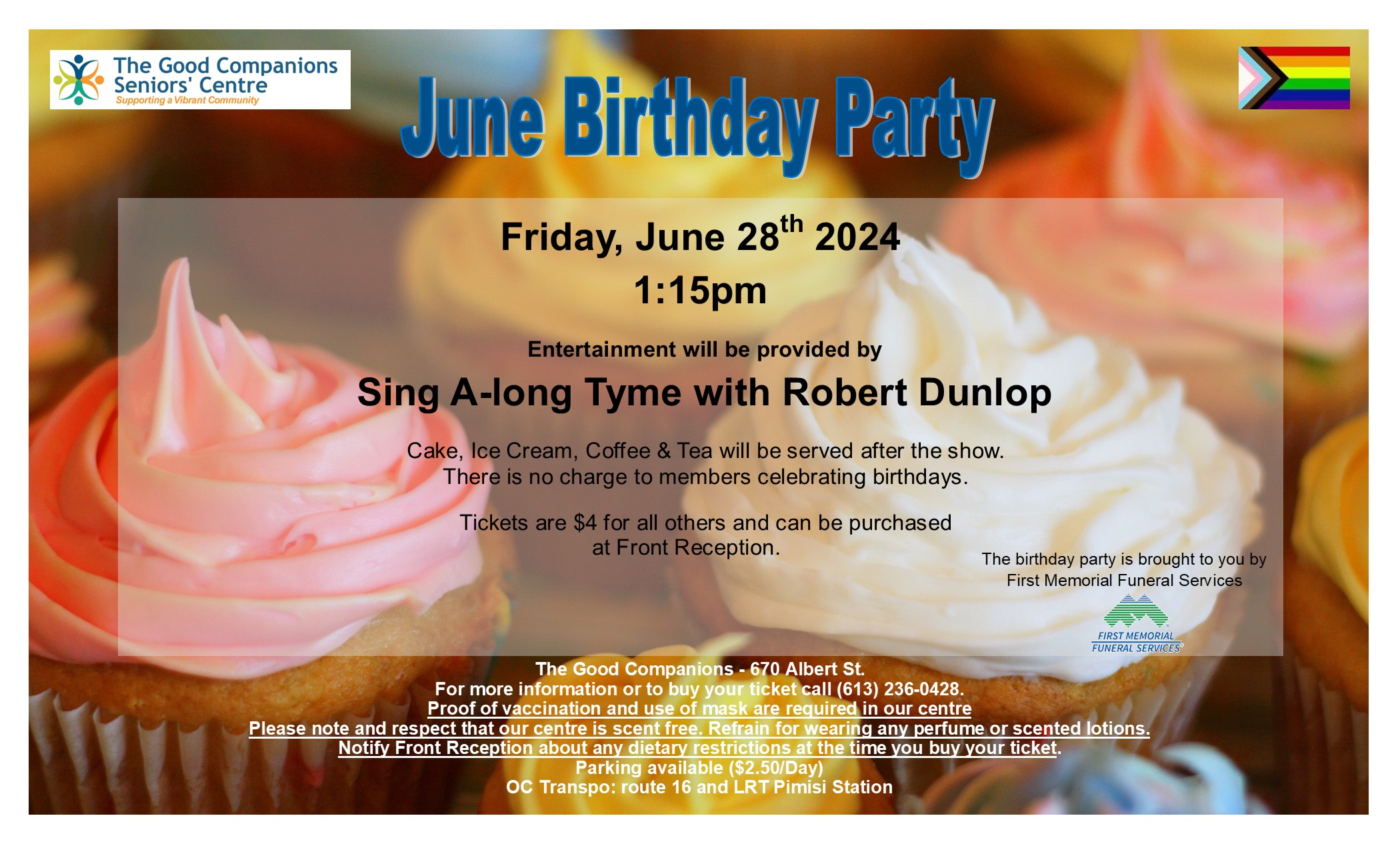 Upcoming Events - The Good Companions